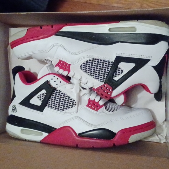 Nike | Shoes | Vintage Air Jordan 4 Mars Blackmon Fire Red | Poshmark